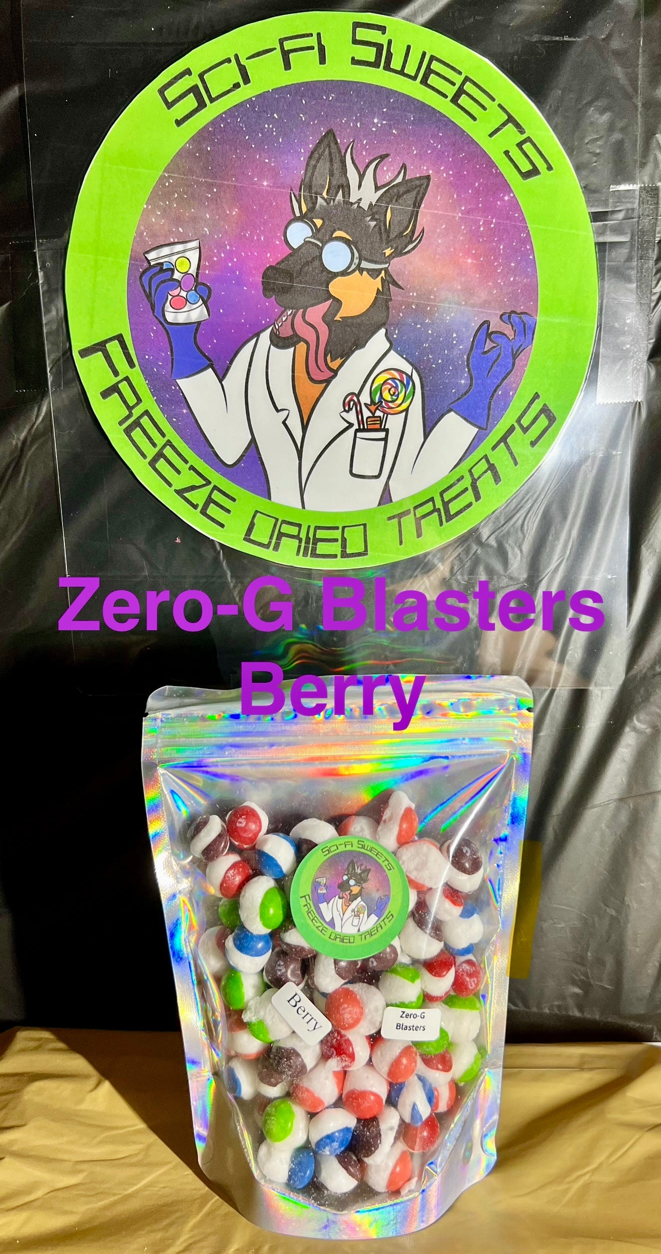 Zero-G Blasters-Berry – Sci-Fi Sweets, LLC